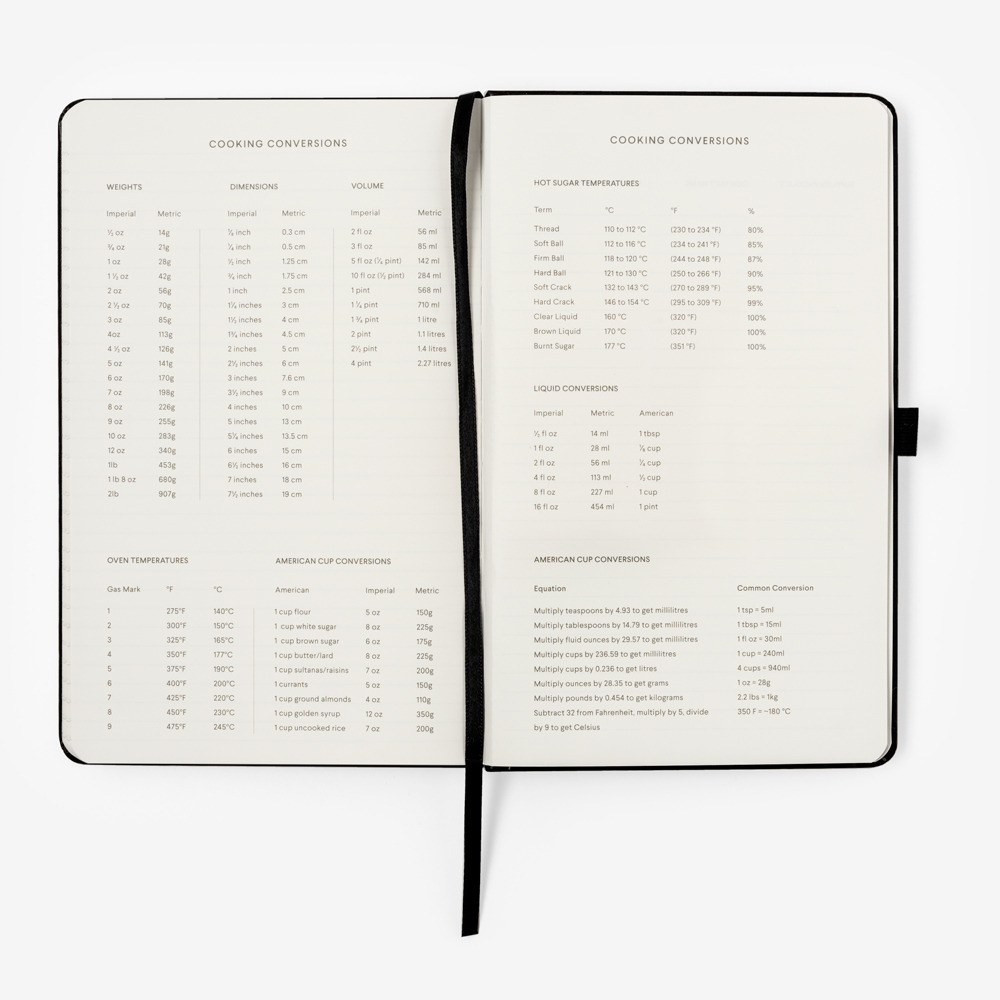 The Chef (Black) | Stone - Notebooks & Apparel