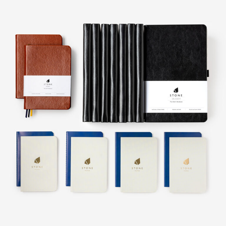 The Chef (Brown) | Stone - Notebooks & Apparel